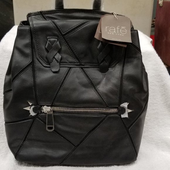 Rafe | Bags | New Rafe Denise Black Leather Back Pack Bag | Poshmark